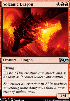 Mono-Red Dragons (Commander / EDH MTG Deck)