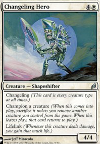 Voja's changlings (Commander / EDH MTG Deck)