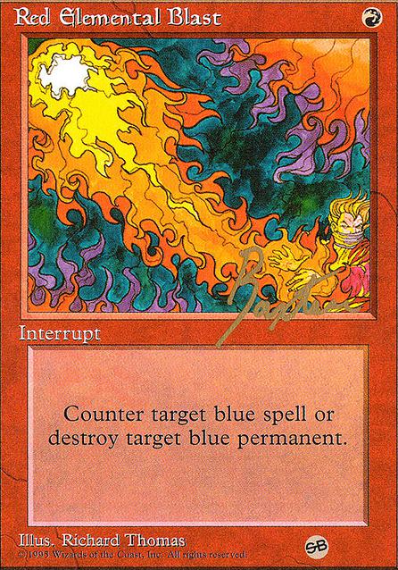Red Elemental Blast