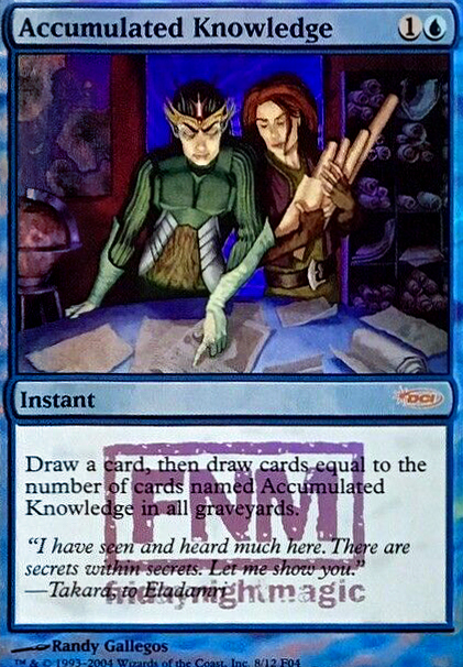 Accumulated Knowledge