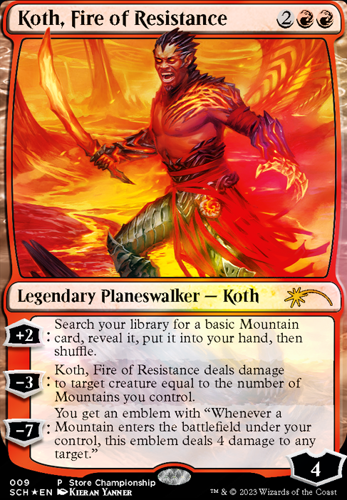 Mono Red Devotion (Modern MTG Deck)