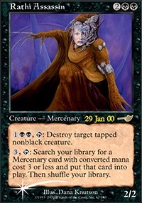 Assasan, rouge, mercenary deck (Standard MTG Deck)