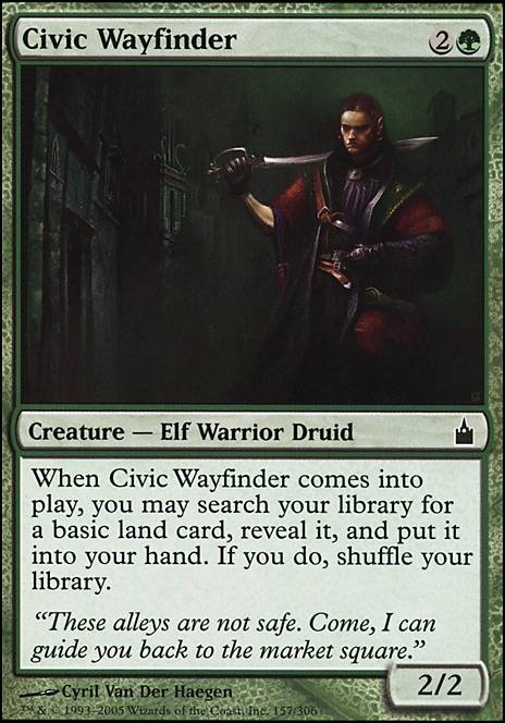 ***ELVES - Golgari Elf Druids (Legacy MTG Deck)