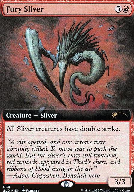 The First Sliver - Fragmentados (Commander / EDH MTG Deck)