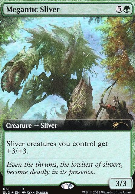 Sliver swarm upgrade (Commander / EDH MTG Deck)