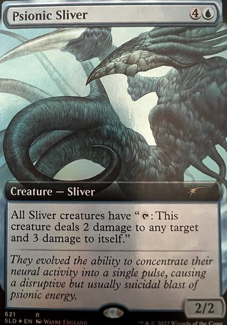 Slivers physical 11 Sep (Commander / EDH MTG Deck)