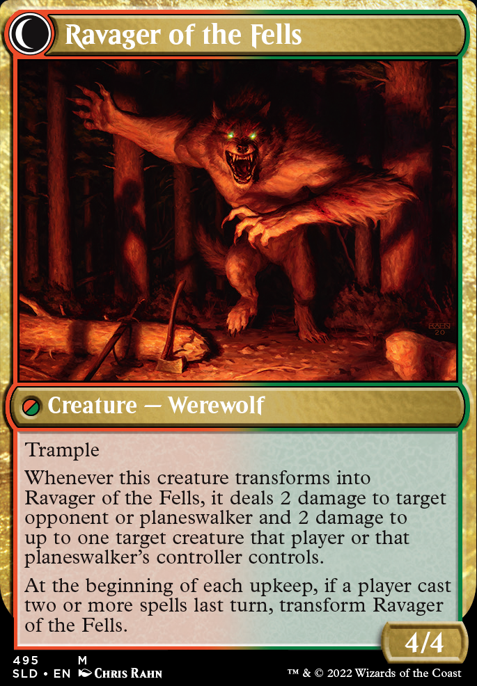 Tovolar Werewolf *Aggro (Commander / EDH MTG Deck)