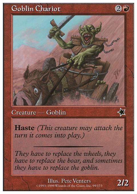 Goblin Commander (Commander / EDH MTG Deck)