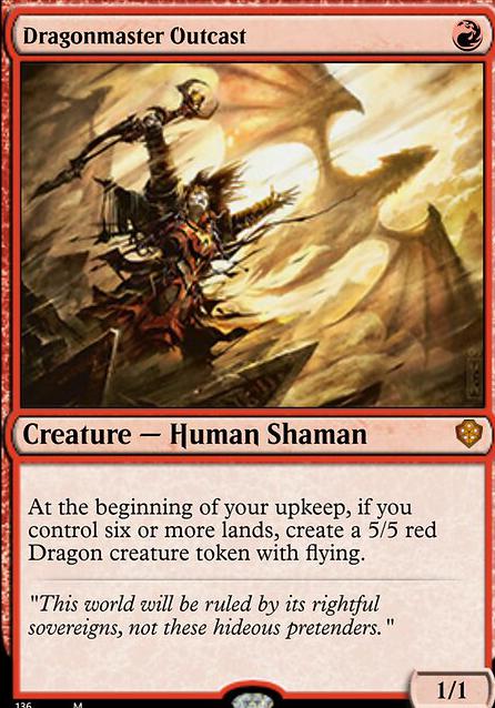 Vrondiss dragons (Commander / EDH MTG Deck)