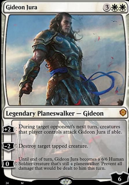 Gideon tribal (Modern MTG Deck)