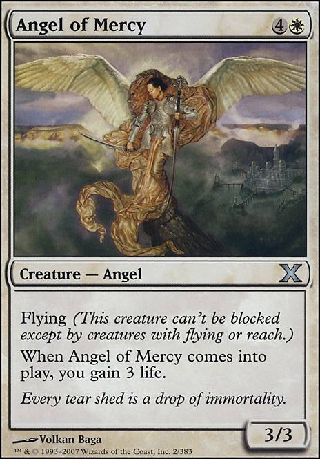 Red/White Angels (Commander / EDH MTG Deck)