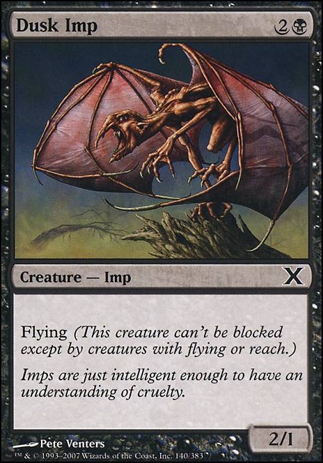 Black/Red Demon EDH (Commander / EDH MTG Deck)