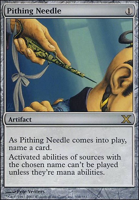 Pithing Needle