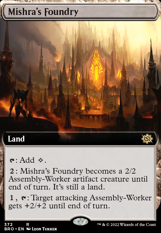 Urza Constructs (Commander / EDH MTG Deck)