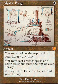 Rebbec and Glacian - Thran Ingenuity (v2.3) (Commander / EDH MTG Deck)