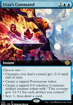 Urza's Iron Alliance Pre-con (Commander / EDH MTG Deck)