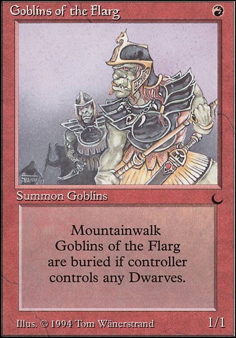 Old-School: Goblin Rule (Vintage MTG Deck)