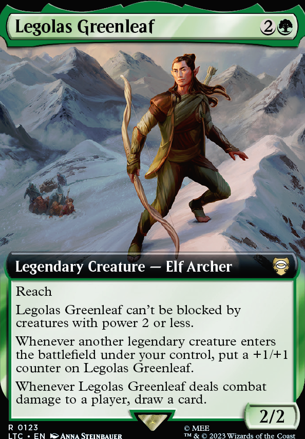 Galadriel, Elven-Queen (LotR:ToME) (Commander / EDH MTG Deck)