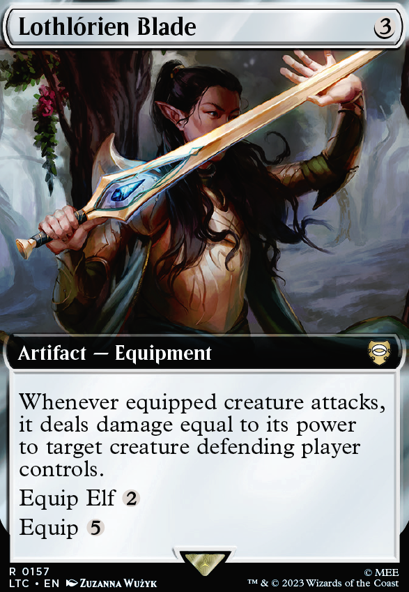 Galadriel, Elven-Queen (LotR:ToME) (Commander / EDH MTG Deck)