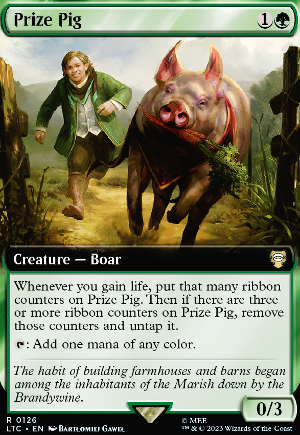 Food, Full Pints, & Fellowship (Commander / EDH MTG Deck)