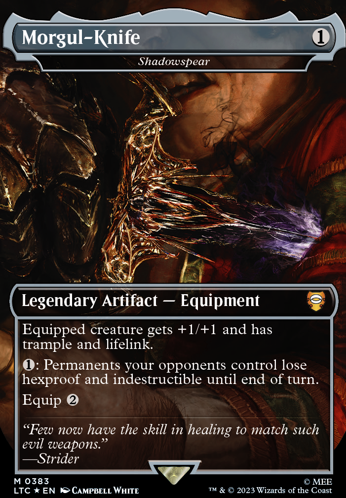 Mabel the Mouse (Commander / EDH MTG Deck)