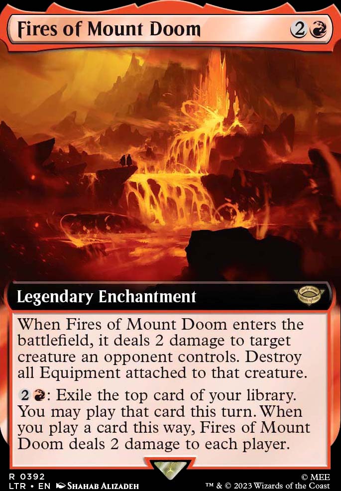 LOTR Tresure Deck (Commander / EDH MTG Deck)