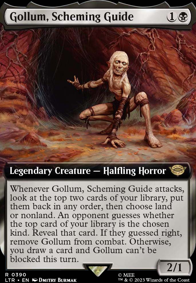 Sauron, the Dark Lord (Only LOTR cards) (Commander / EDH MTG Deck)