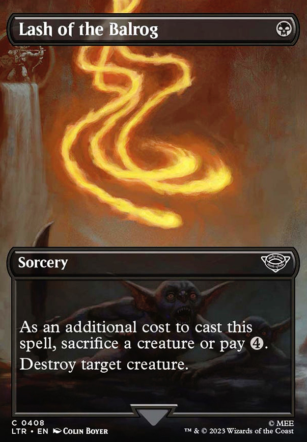 The Lord of the Rings (Commander / EDH MTG Deck)