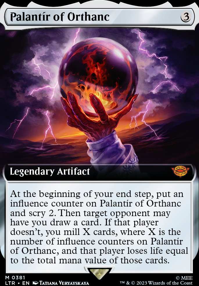 Sauron, the Dark Lord (Only LOTR cards) (Commander / EDH MTG Deck)