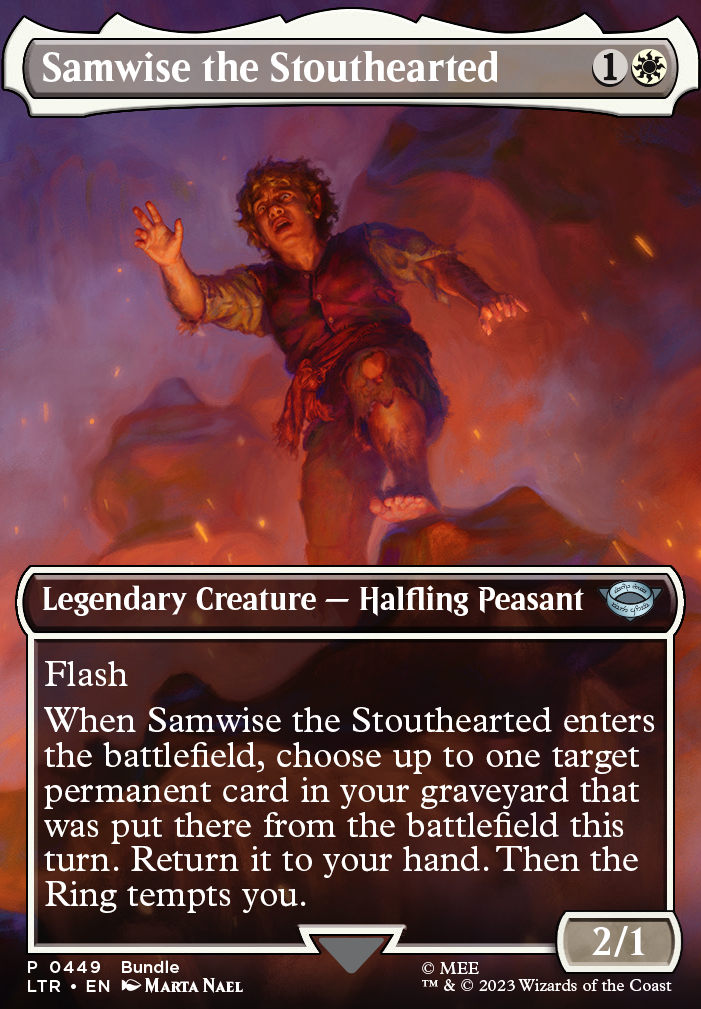 Hobbit Food (Commander / EDH MTG Deck)