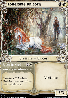 Unicorns! (My EDH Masterpiece) (Commander / EDH MTG Deck)