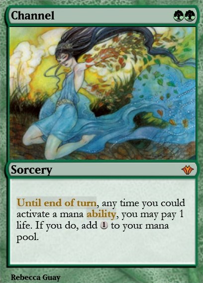 Channel fireball turn 1 win (Vintage MTG Deck)