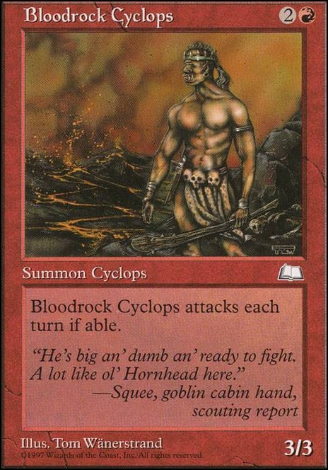 Cyclops? (Commander / EDH MTG Deck)