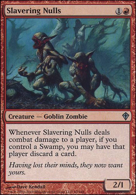 Black and Red Zombies (Modern MTG Deck)