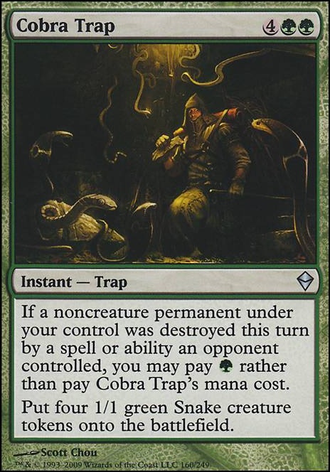 Snake EDH (Commander / EDH MTG Deck)