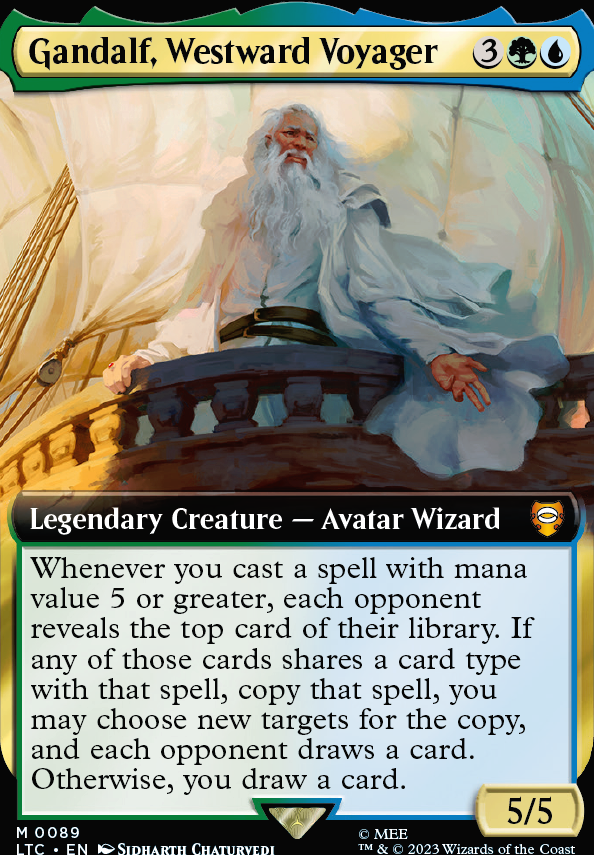 Gandalf Simic Mimic (Commander / EDH MTG Deck)