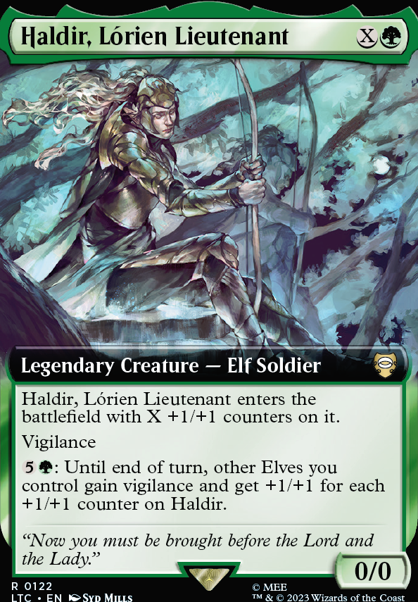 Elrond, Master of Healing (Commander / EDH MTG Deck)