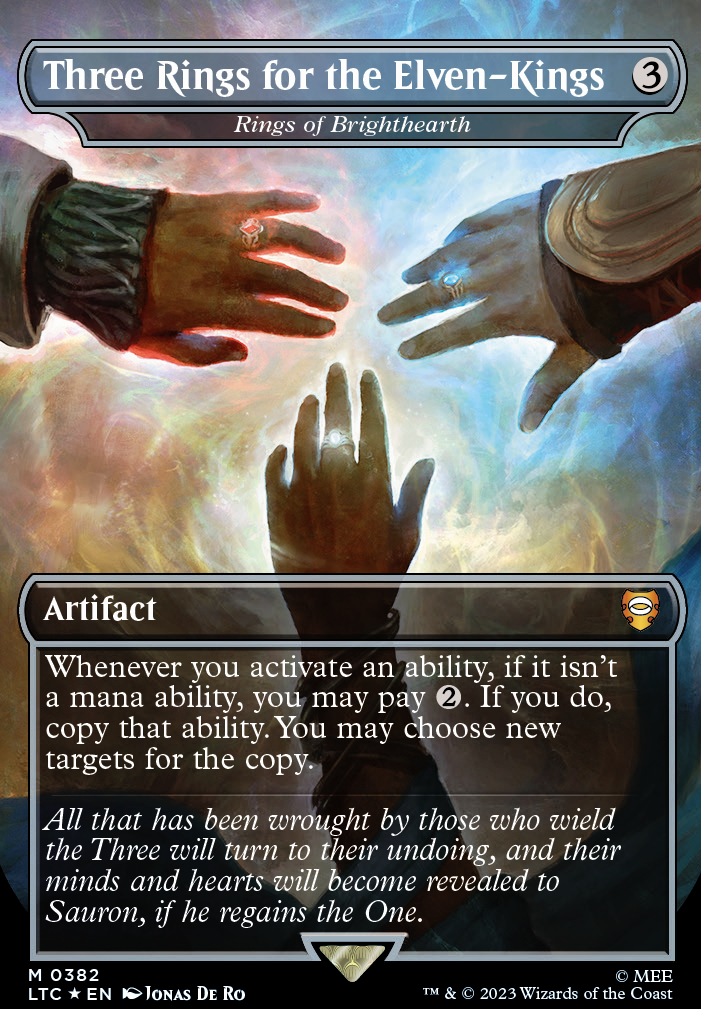 One Eye Woken [Garthifacts] 坎離 (Commander / EDH MTG Deck)