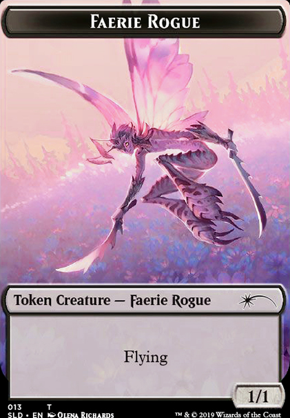 Faerie Commander Deck (Commander / EDH MTG Deck)