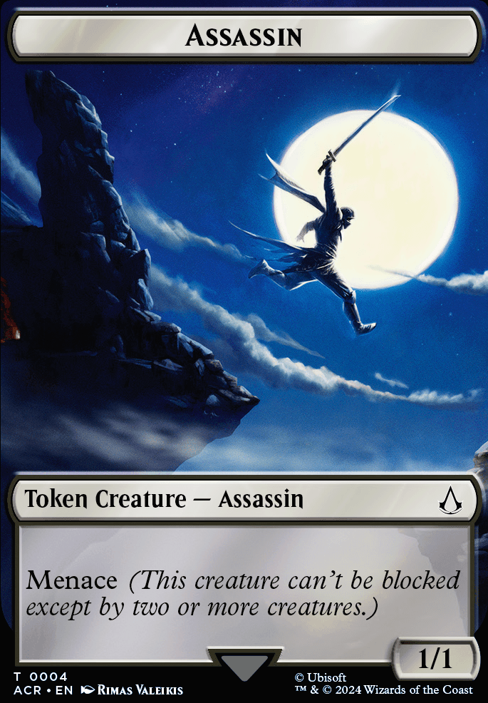 Assassins commander deck (Commander / EDH MTG Deck)