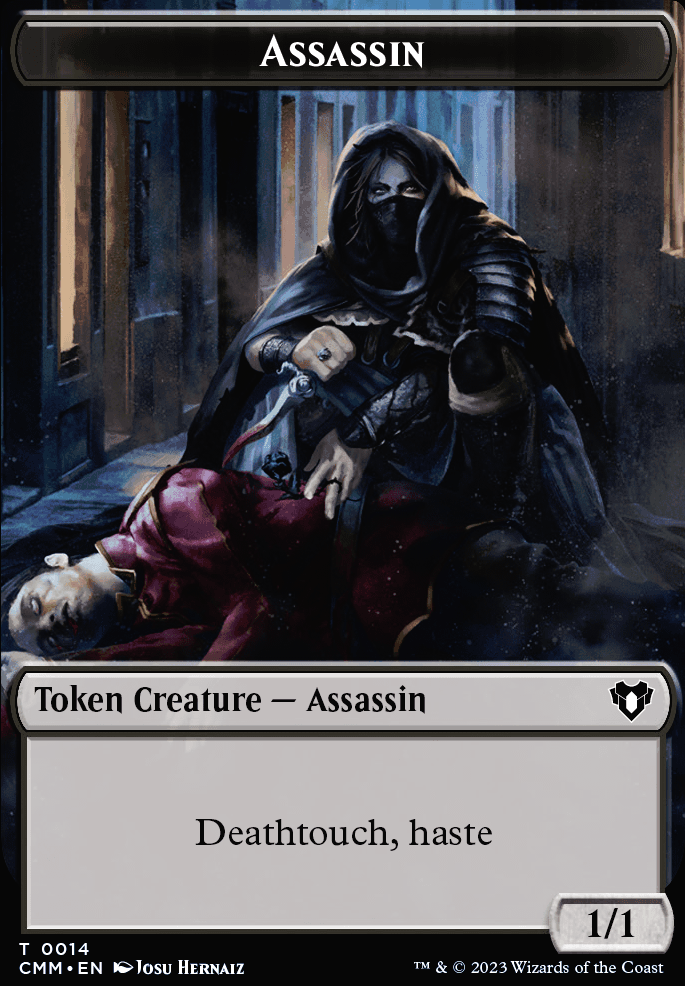 Assassins (Commander / EDH MTG Deck)