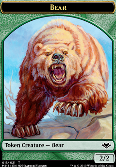 Wilson, Bearer of beary unbearable bear puns (Commander / EDH MTG Deck)