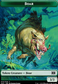 Boar Tribal V2 (Commander / EDH MTG Deck)