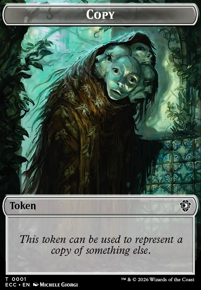 The Elementals of duplication (Commander / EDH MTG Deck)