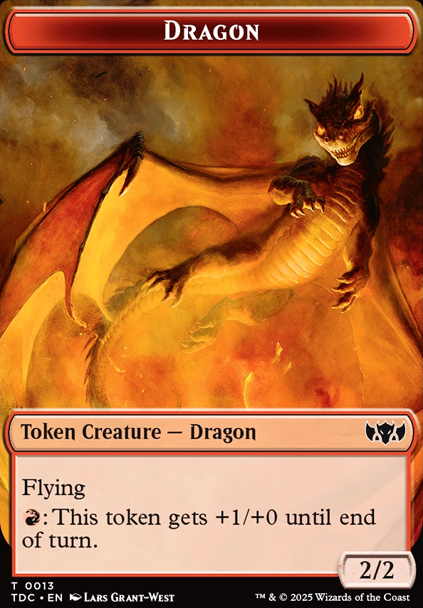 Dragon Token Deck (Commander / EDH MTG Deck)