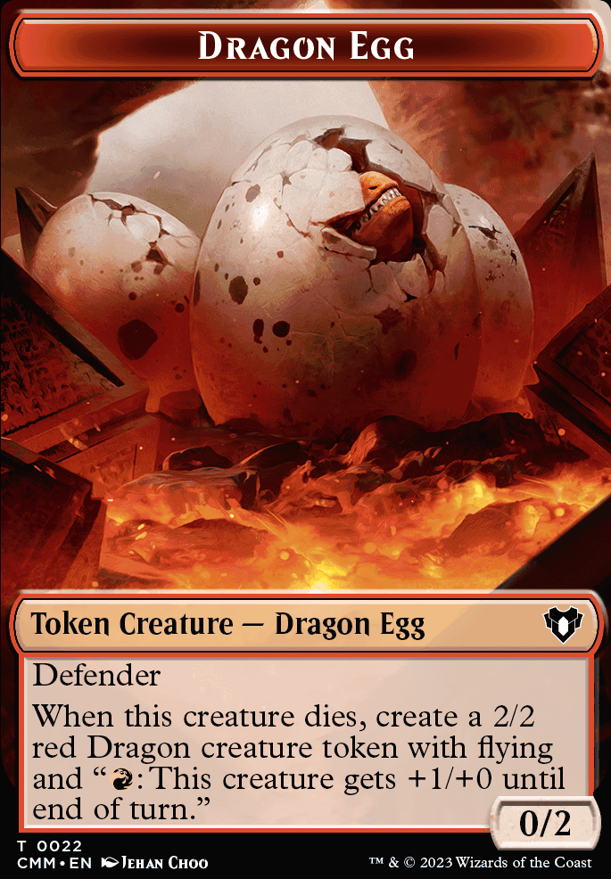 dinosaur eggs (Commander / EDH MTG Deck)