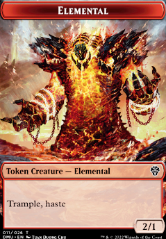 Junk token (Commander / EDH MTG Deck)