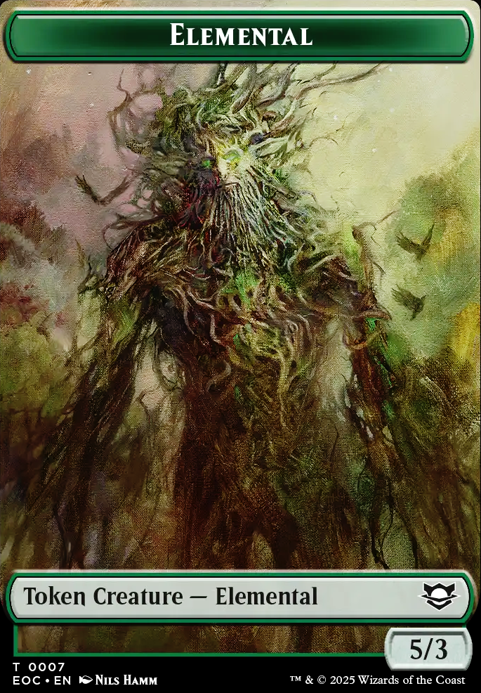 Titania Landfall (Commander / EDH MTG Deck)