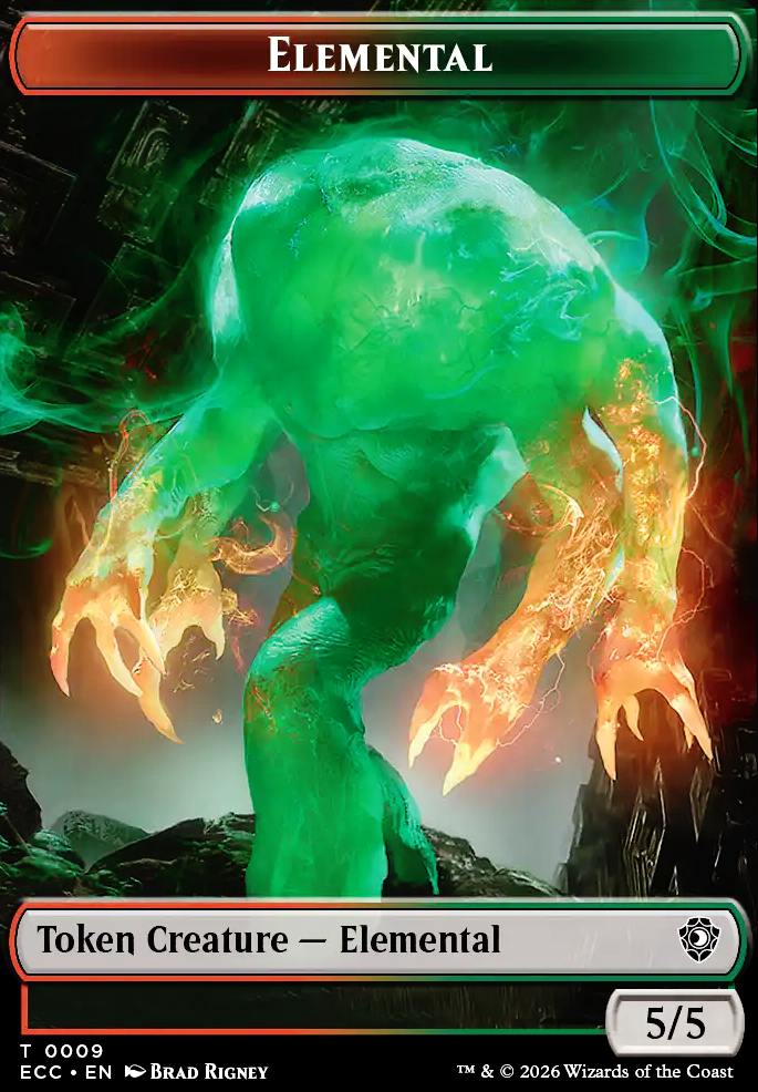 Elemental (Lorywn Eclipsed Precon) (Commander / EDH MTG Deck)