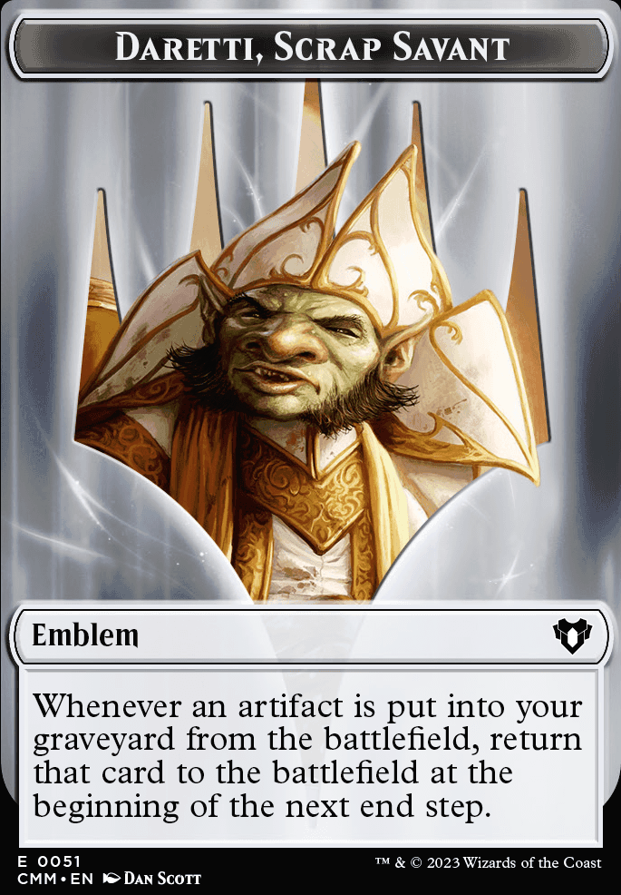 Daretti, Scrap Savant